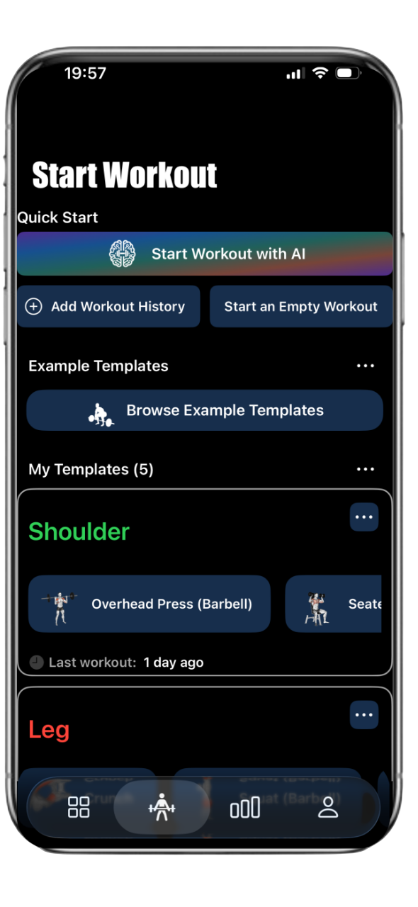 AI Workout Log